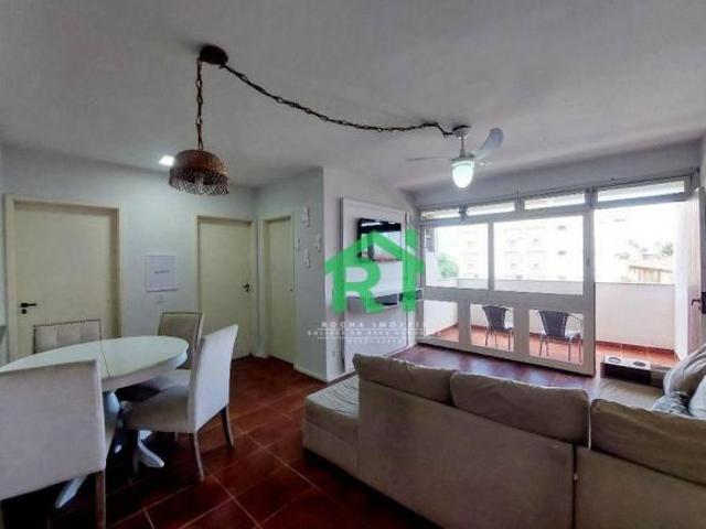 Apartamento com 3 dormitórios à venda, 75 m² por R$ 360.000,00 Praia da Enseada Guarujá/SP
