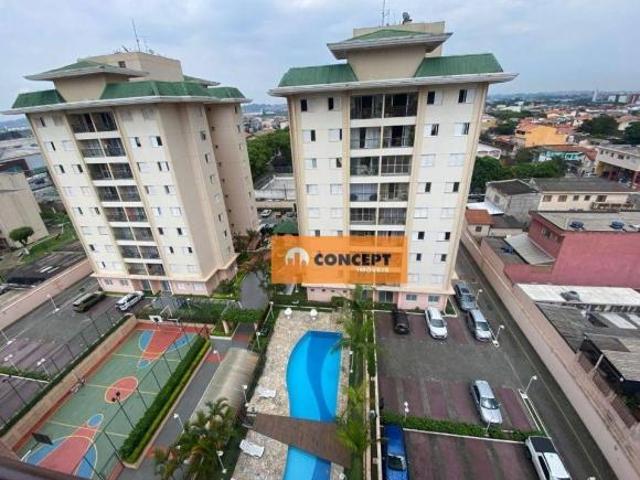 Apartamento com 3 dormitórios à venda, 75 m² por R$ 630.000,00 Centro Suzano/SP