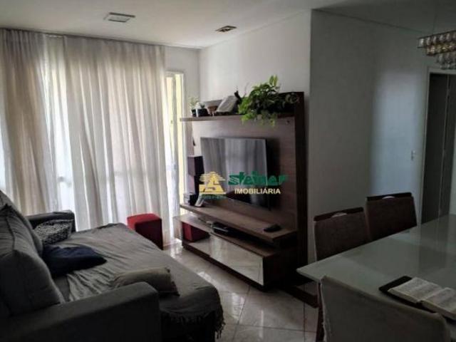 Apartamento com 3 dormitórios à venda, 75 m² por R$ 645.000,00 Ponte Grande Guarulhos/SP