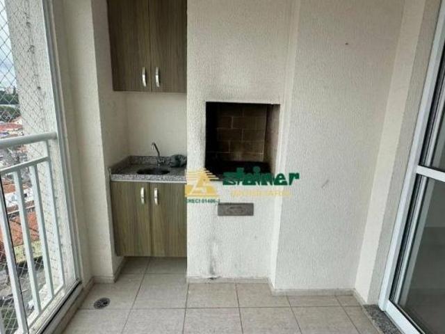 Apartamento com 3 dormitórios à venda, 75 m² por R$ 649.000,00 Vila Augusta Guarulhos/SP