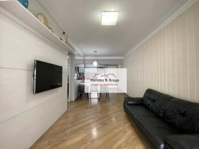 Apartamento com 3 dormitórios à venda, 75 m² por R$ 699.900,00 Vila Augusta Guarulhos/SP