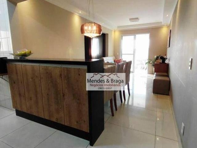 Apartamento com 3 dormitórios à venda, 75 m² por R$ 695.000,00 Vila Augusta Guarulhos/SP