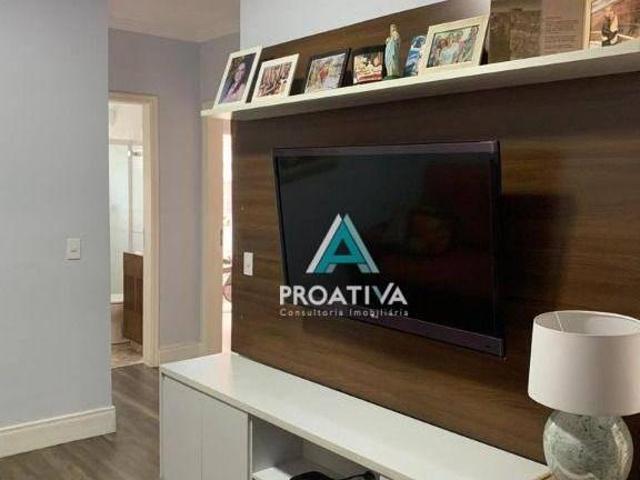 Apartamento com 3 dormitórios à venda, 75 m² Vila Valparaíso Santo André/SP