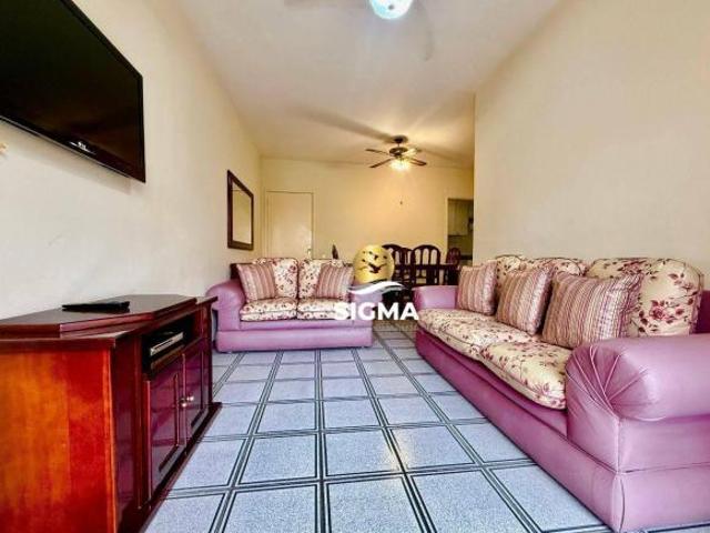 Apartamento com 3 dormitórios à venda, 76 m² por R$ 320.000,00 Enseada Guarujá/SP
