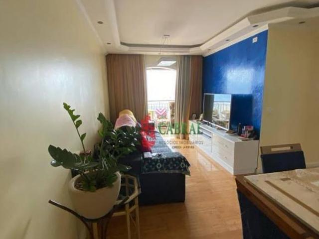 Apartamento com 3 dormitórios à venda, 76 m² por R$ 620.000,00 Picanco Guarulhos/SP