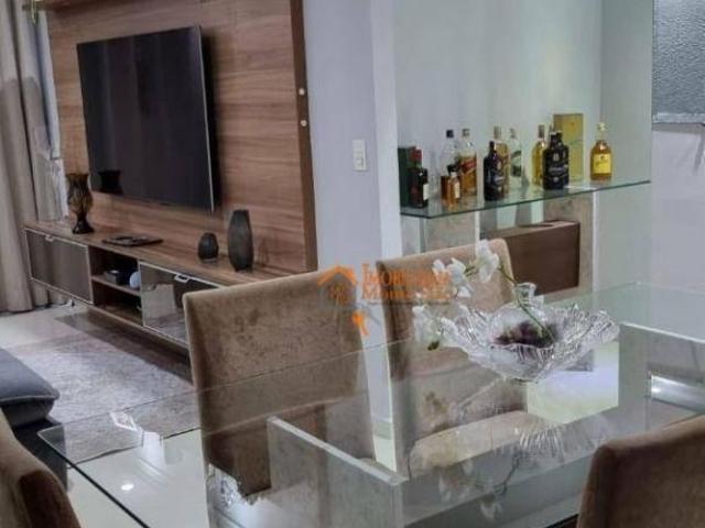 Apartamento com 3 dormitórios à venda, 76 m² por R$ 647.000,00 Vila Rosália Guarulhos/SP