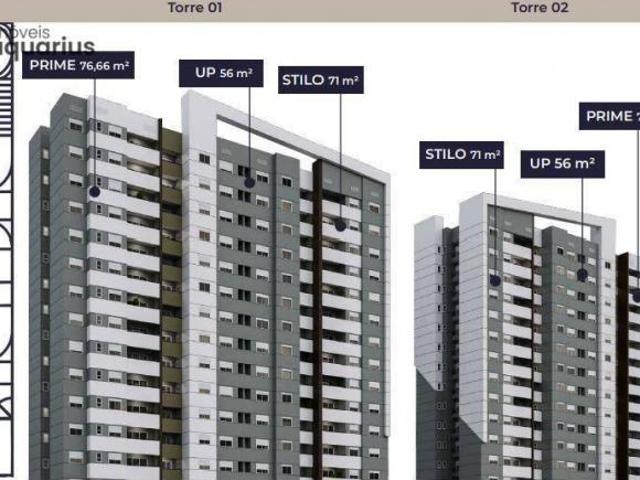 Apartamento à venda, 76 m² por R$ 650.000,00 Parque Industrial São José dos Campos/SP