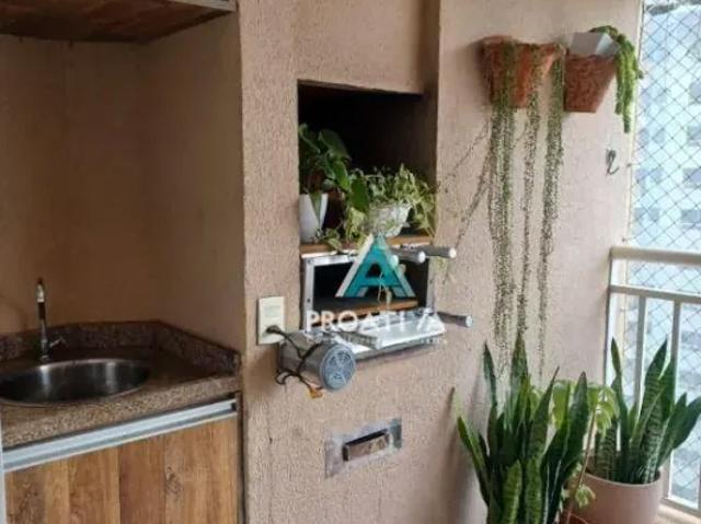 Apartamento com 3 dormitórios à venda, 77 m² Campestre Santo André/SP