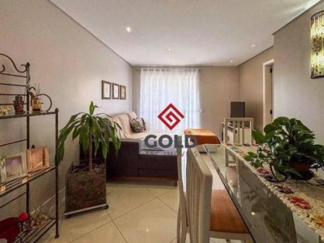 Apartamento com 3 dormitórios à venda, 77 m² por R$ 489.000,00 Vila Guiomar Santo André/SP