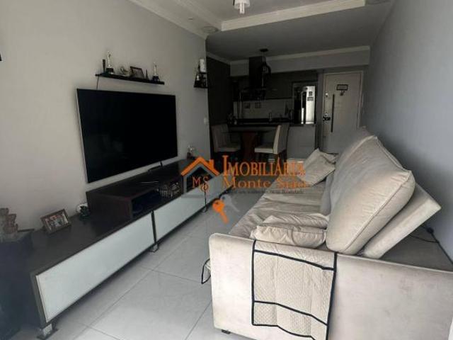 Apartamento com 3 dormitórios à venda, 77 m² por R$ 620.000,00 Vila Rosália Guarulhos/SP