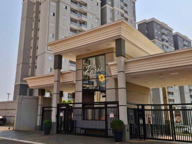 Apartamento com 3 dormitórios à venda, 77 m² por R$ 720.000 Residencial Paris Paulínia/SP