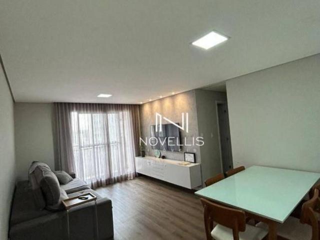 Apartamento com 3 dormitórios à venda, 77 m² por R$ 750.000 Parque Industrial São José dos Campo