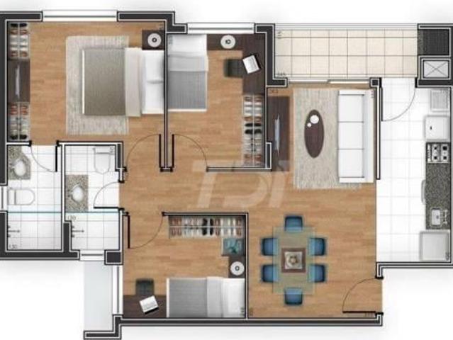 Apartamento com 3 dormitórios à venda, 77 m² por R$ 812.000,00 Jardim Botânico Curitiba/PR