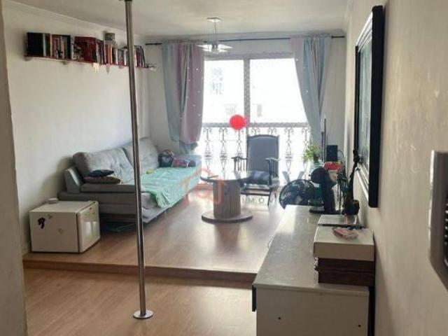 Apartamento com 3 dormitórios à venda, 78 m² por R$ 340.000,00 Jabaquara São Paulo/SP