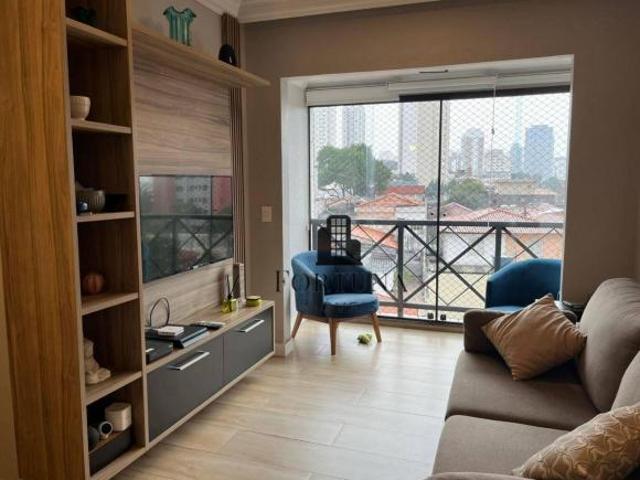 Apartamento com 3 dormitórios à venda, 78 m² por R$ 740.000,00 Chácara Inglesa São Paulo/SP