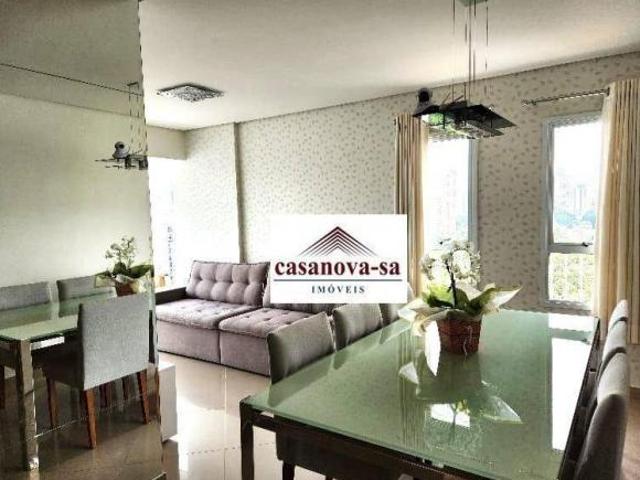 Apartamento com 3 dormitórios à venda, 78 m² por R$ 890.000,00 Jardim Santo André/SP