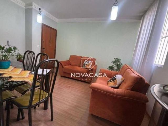 Apartamento com 3 dormitórios à venda, 70 m² por R$ 320.000,00 Heliópolis Belo Horizonte/MG