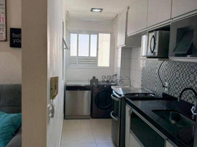 Apartamento com 3 dormitórios à venda, 70 m² por R$ 570.000,00 Morumbi Paulínia/SP