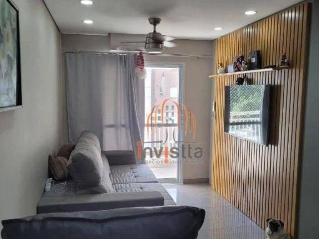 Apartamento com 3 dormitórios à venda, 70 m² por R$ 640.000,00 Morada Morumbi Residencial Clube