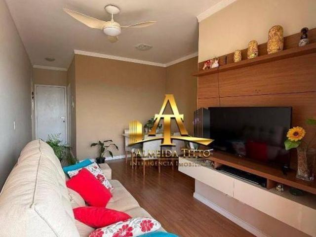 Apartamento com 3 dormitórios à venda, 70 m² Vivendas de Maria Fernanda Santana de Parnaíba/SP