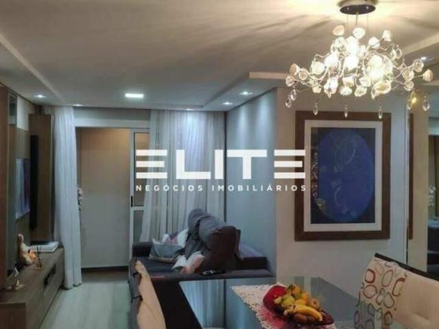 Apartamento com 3 dormitórios à venda, 71 m² por R$ 540.000,00 Vila Valparaíso Santo André/SP