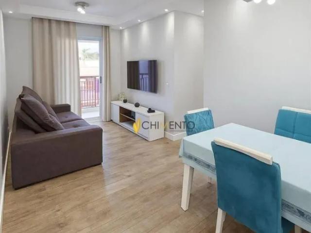 Apartamento com 3 dormitórios à venda, 72 m² por R$ 555.500,00 Vila Lusitânia São Bernardo do Ca