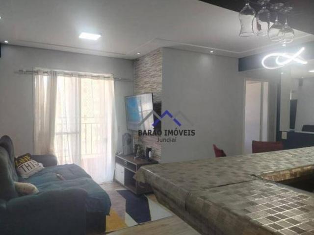 Apartamento com 3 dormitórios à venda, 72 m² por R$ 580.000,00 Jardim Guarani Jundiaí/SP