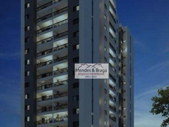 Apartamento com 3 dormitórios à venda, 72 m² por R$ 687.736,00 Vila Augusta Guarulhos/SP
