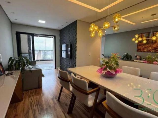 Apartamento com 3 dormitórios à venda, 72 m² por R$ 897.000 Vila Osasco Osasco/SP