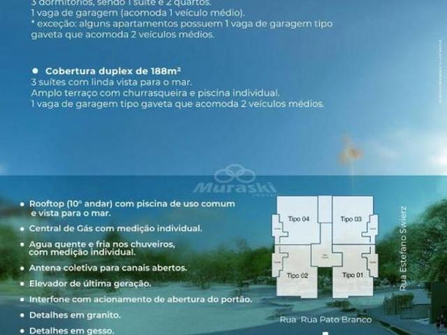 Apartamento com 3 dormitórios à venda, 72 m² por R$ 890.000,00 Eliana Guaratuba/PR