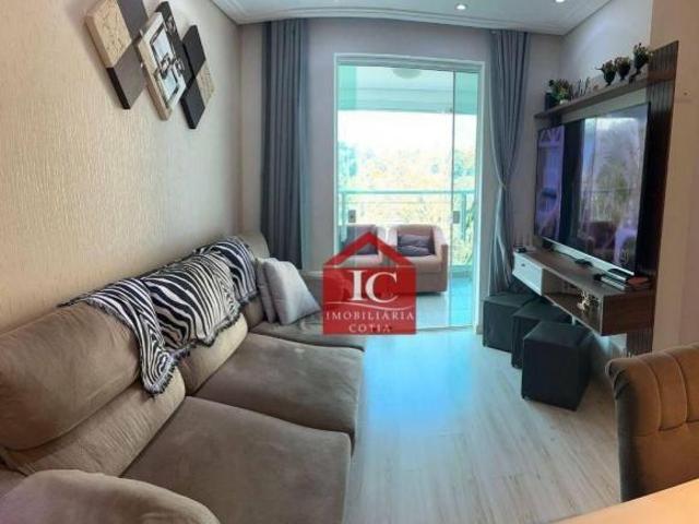 Apartamento com 3 dormitórios à venda, 73 m² por R$ 320.000,00 Jardim Petrópolis Cotia/SP