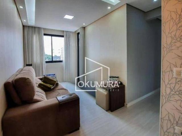 Apartamento com 3 dormitórios à venda, 84 m² por R$ 440.000,00 Vila Euclides São Bernardo do Cam