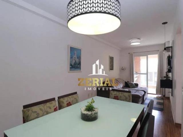 Apartamento com 3 dormitórios à venda, 84 m² por R$ 594.500,00 Vila Valparaíso Santo André/SP