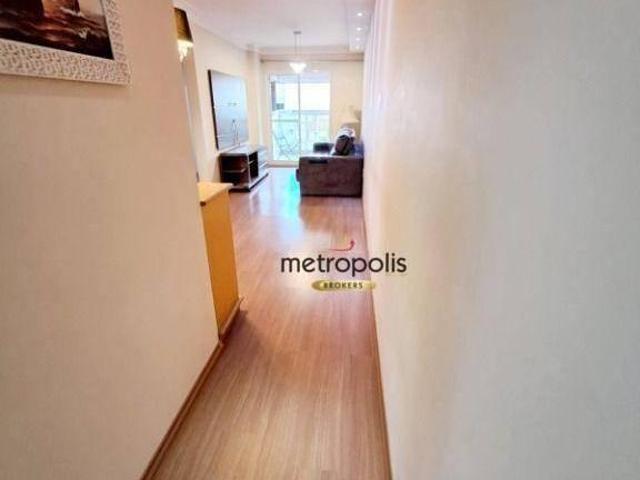 Apartamento com 3 dormitórios à venda, 84 m² por R$ 610.000,00 Vila Valparaíso Santo André/SP