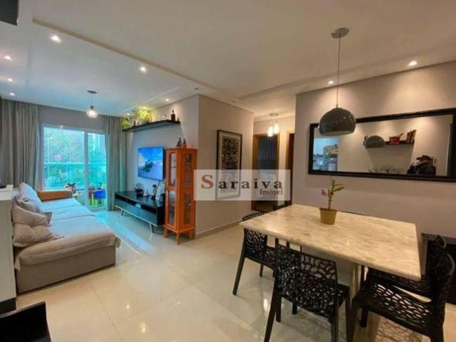 Apartamento com 3 dormitórios à venda, 84 m² por R$ 660.000 Jardim Hollywood São Bernardo do Cam