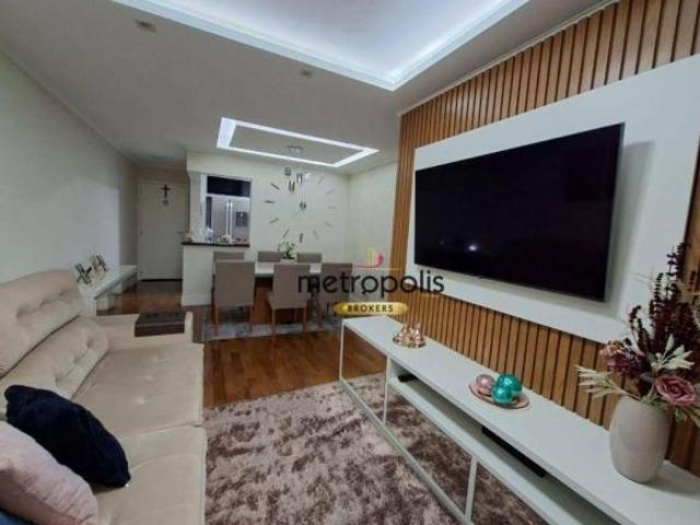 Apartamento com 3 dormitórios à venda, 84 m² por R$ 800.000,00 Barcelona São Caetano do Sul/SP