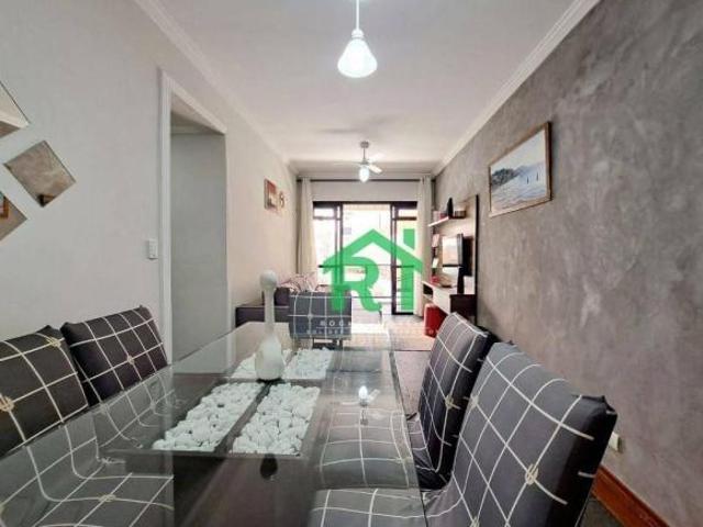Apartamento com 3 dormitórios à venda, 85 m² por R$ 350.000,00 Enseada Guarujá/SP