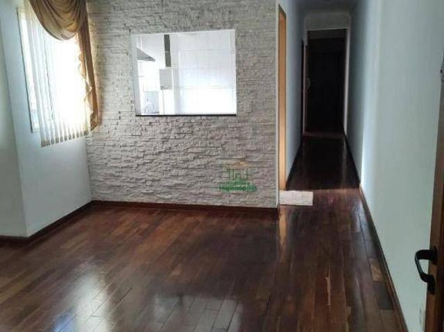 Apartamento com 3 dormitórios à venda, 85 m² por R$ 520.000 Campestre Santo André/SP