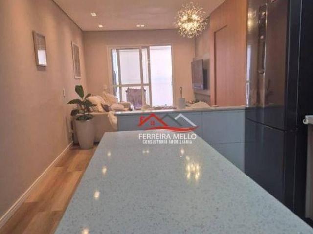 Apartamento com 3 dormitórios à venda, 85 m² por R$ 850.000,00 Região Central Caieiras/SP