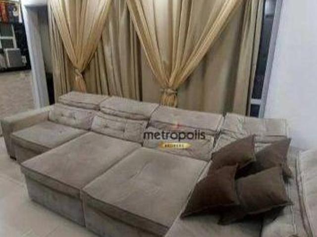 Apartamento com 3 dormitórios à venda, 86 m² por R$ 1.010.000,00 Vila Homero Thon Santo André/SP