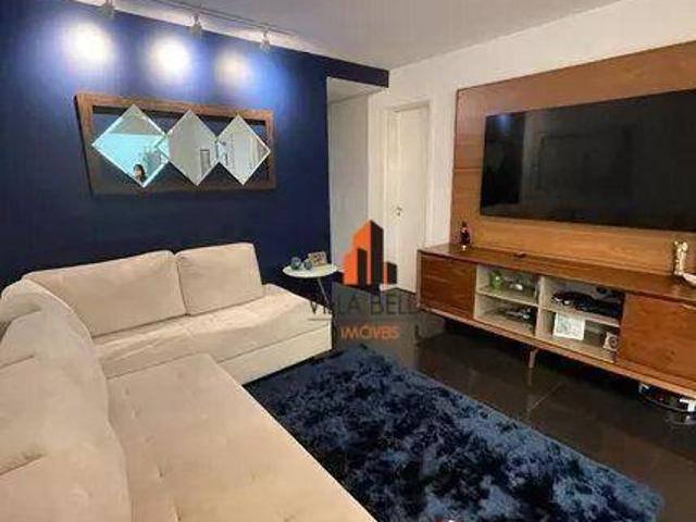 Apartamento com 3 dormitórios à venda, 86 m² por R$ 798.000,00 Vila Homero Thon Santo André/SP