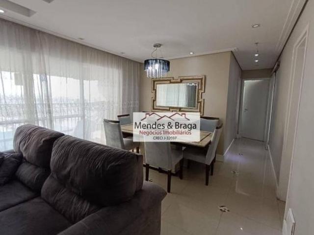 Apartamento com 3 dormitórios à venda, 86 m² por R$ 930.000,00 Vila Augusta Guarulhos/SP