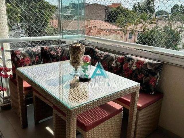 Apartamento com 3 dormitórios à venda, 87 m² Casa Branca Santo André/SP