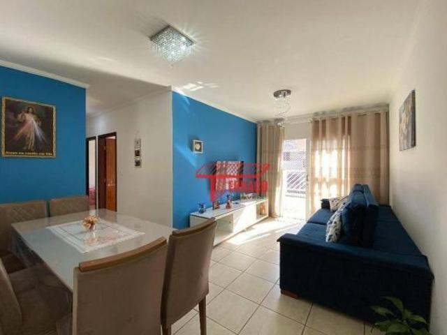 Apartamento com 3 dormitórios à venda, 87 m² Vila Cecília Maria Santo André/SP