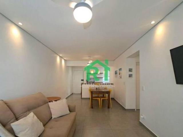 Apartamento com 3 dormitórios à venda, 88 m² por R$ 425.000,00 Enseada Guarujá/SP