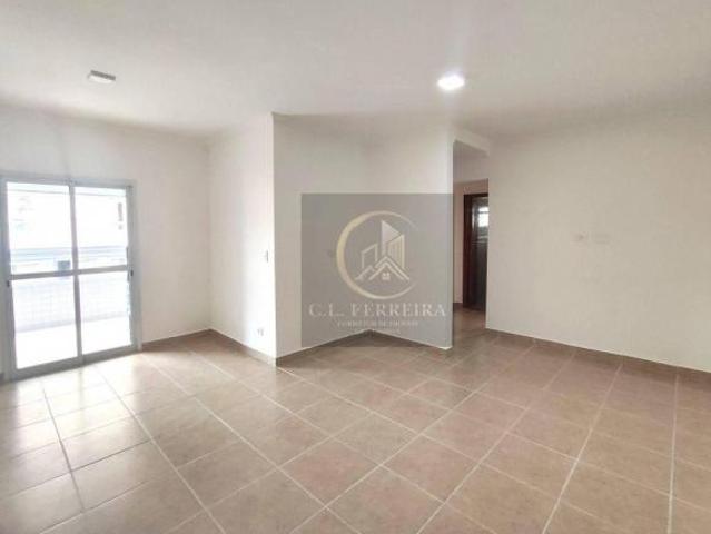 Apartamento com 3 dormitórios à venda, 88 m² por R$ 600.000 Aviação Praia Grande/SP