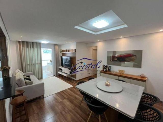 Apartamento com 3 dormitórios à venda, 88 m² por R$ 695.000,00 Ocian Praia Grande/SP