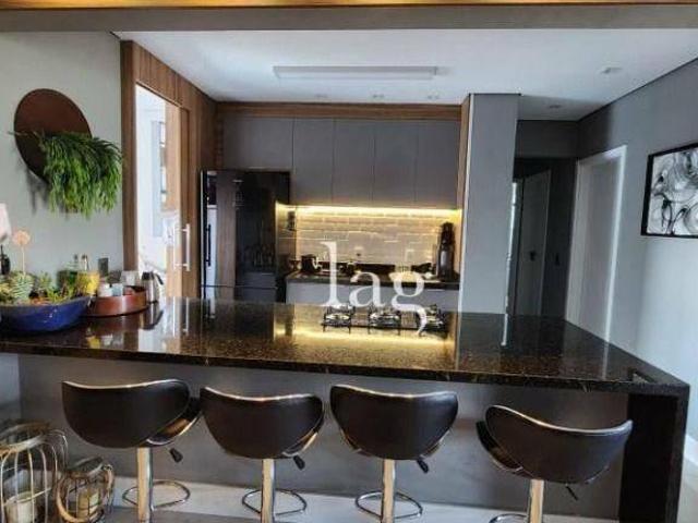 Apartamento com 3 dormitórios à venda, 88 m² por R$ 950.000,00 Condomínio Residencial JK Jardins