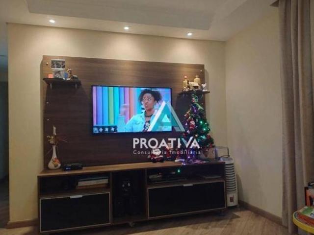 Apartamento com 3 dormitórios à venda, 89 m² Jardim Santo André/SP