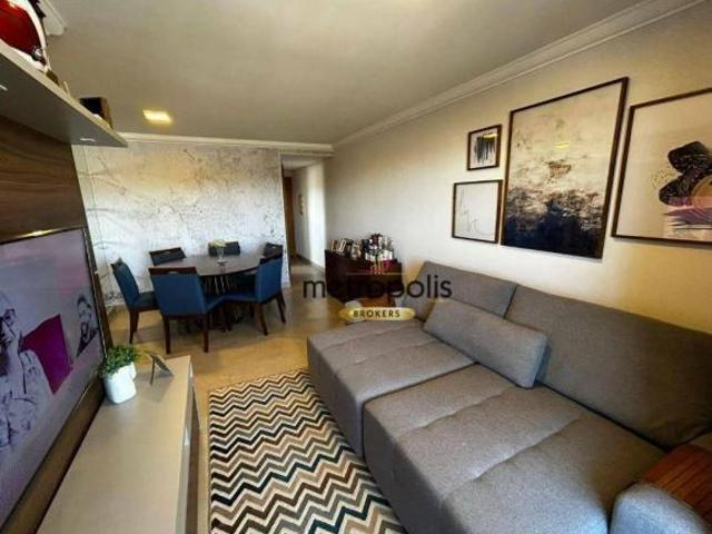 Apartamento com 3 dormitórios à venda, 89 m² por R$ 490.000,00 Vila Assis Brasil Mauá/SP